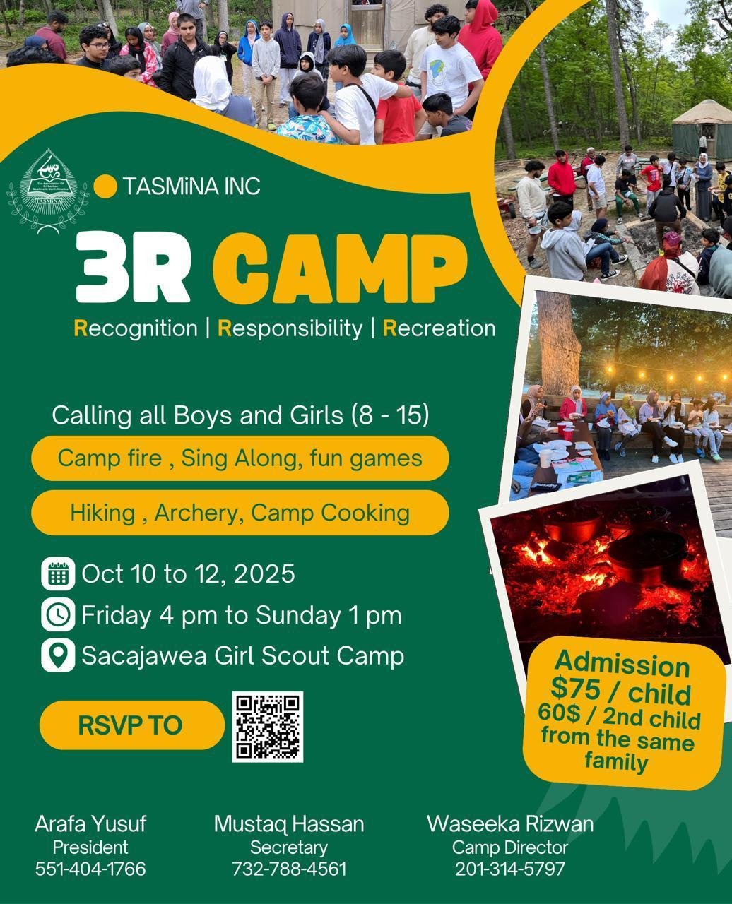 🌟 Exciting Update – TASMiNA 3R Camp! - Tasmina Org